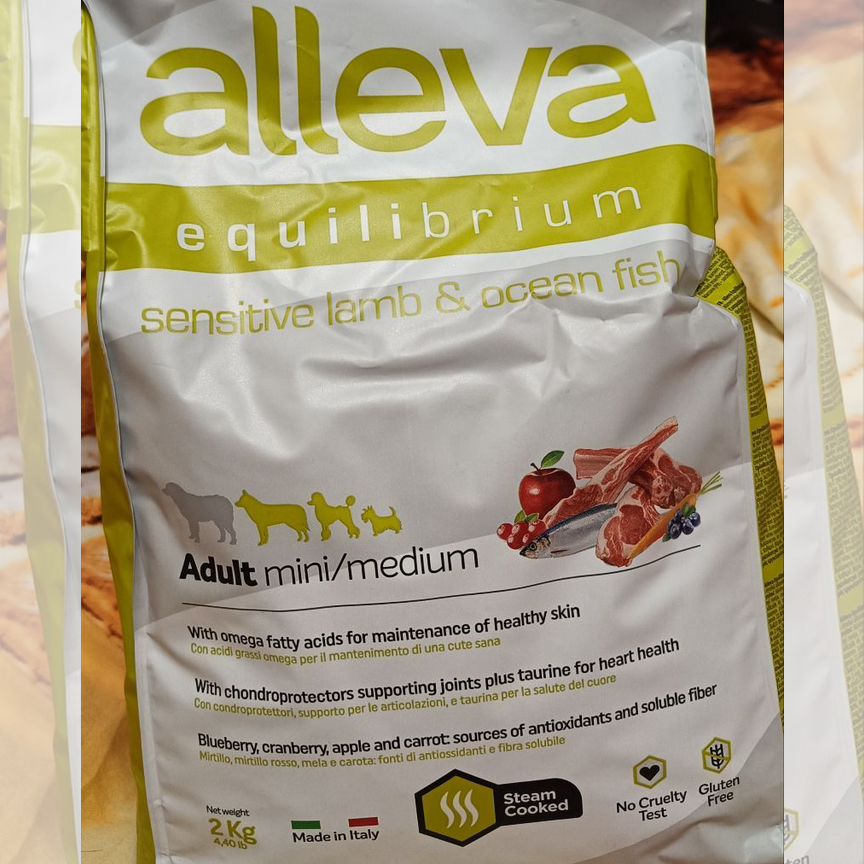 Alleva Equilibrium Sensetive Adult Mini с ягненком