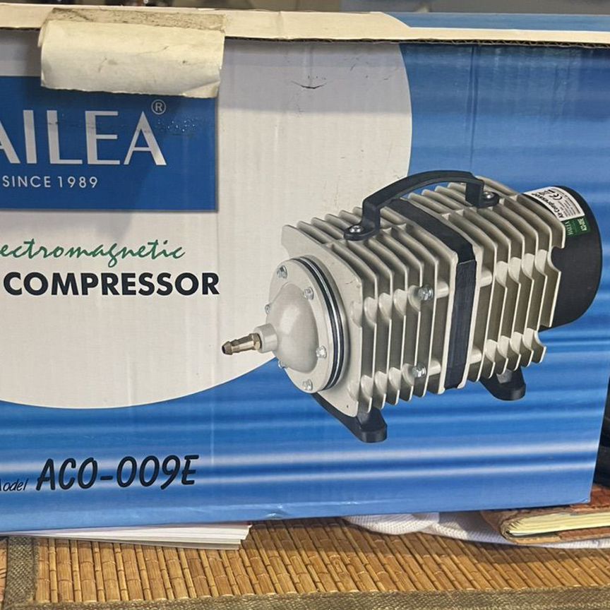 Компрессор Hailea ACO 009E для узв новый
