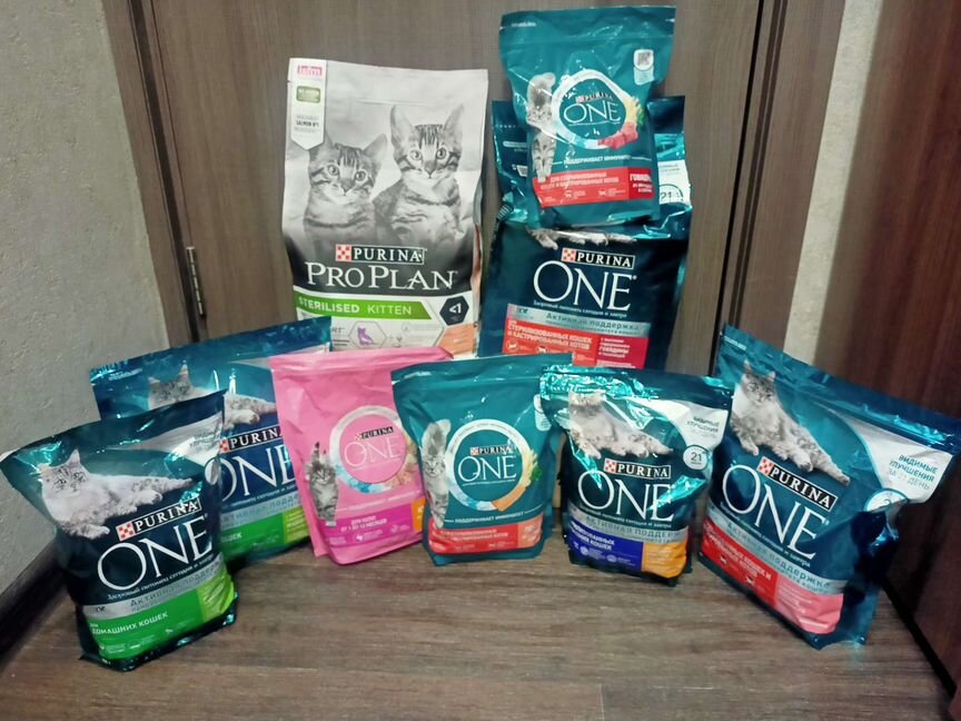 Purina One, 3 кг и 1.5кг разные возможна доставка