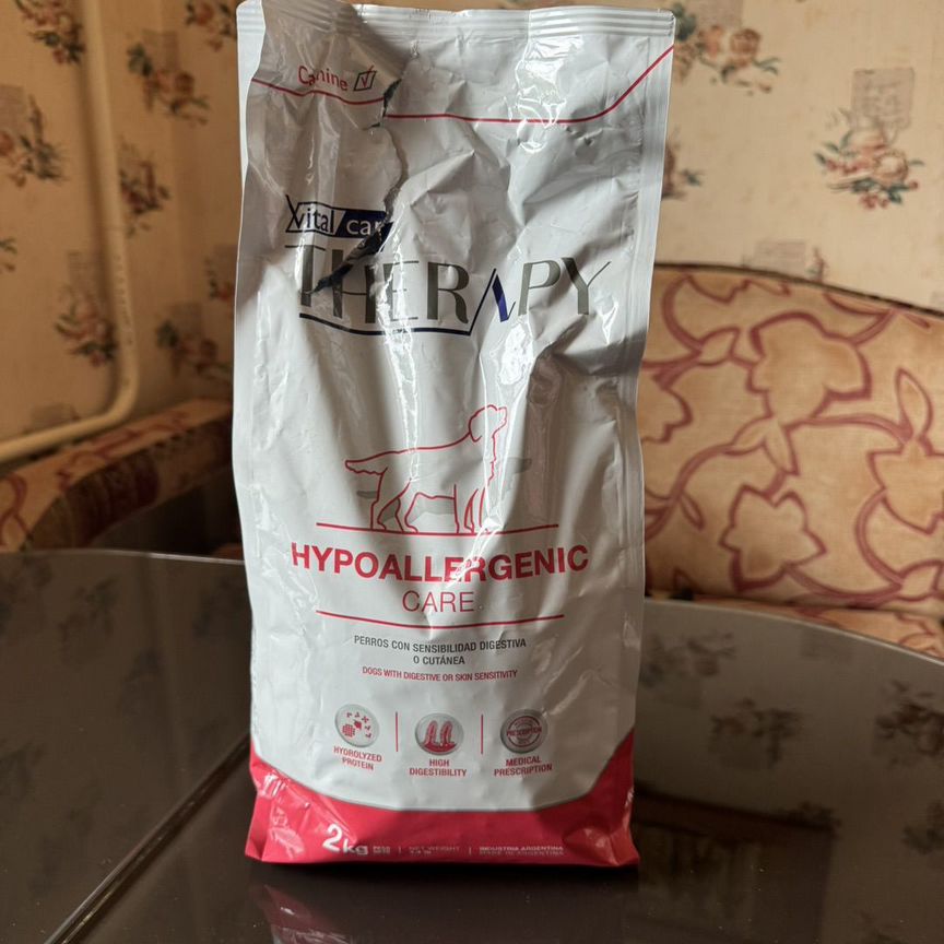 Корм Vitalcan hypoallergenic для собак