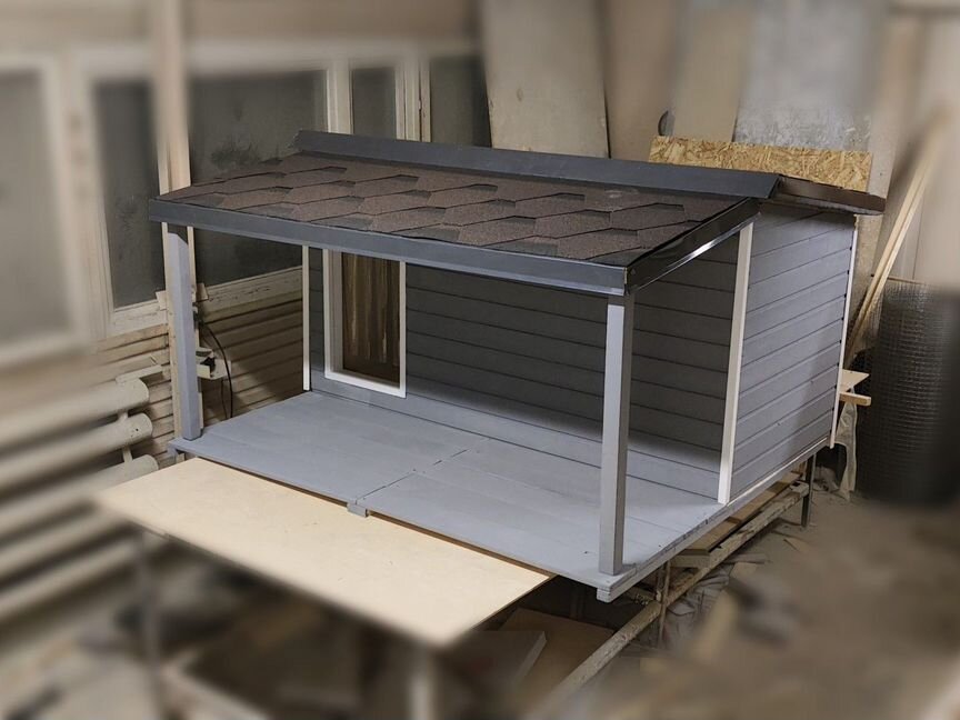 Будка для собаки утепленная