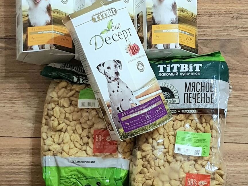 Печенье/ крекер для собак Titbit