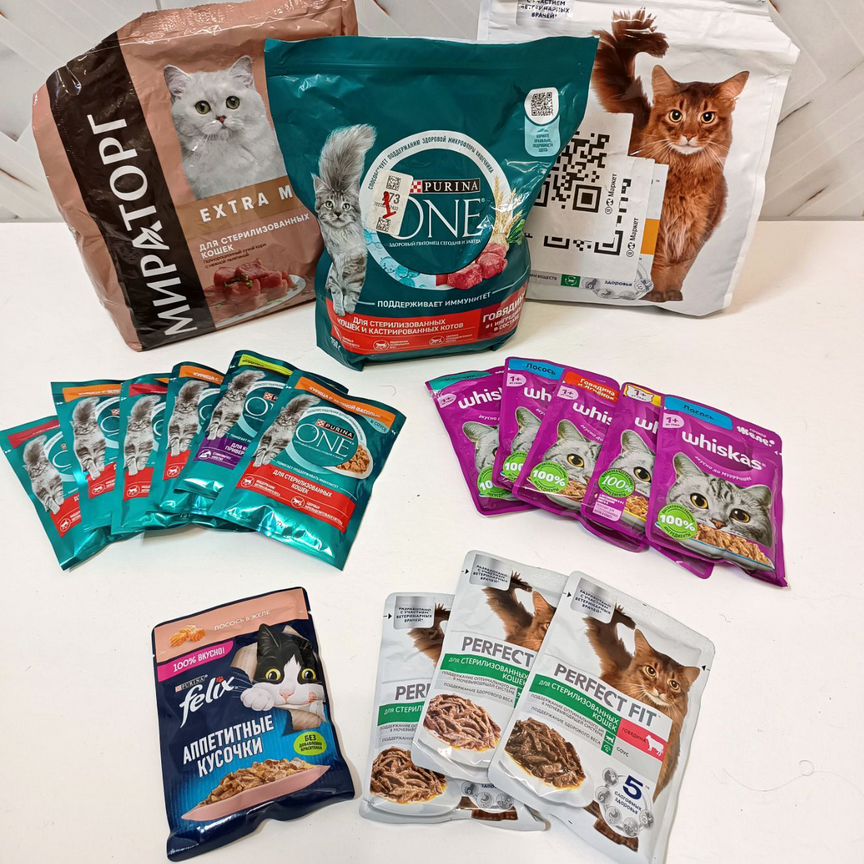 Корм для кошек