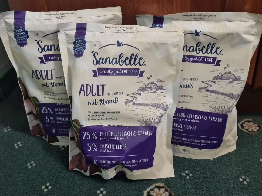Корм для кошек Sanabelle