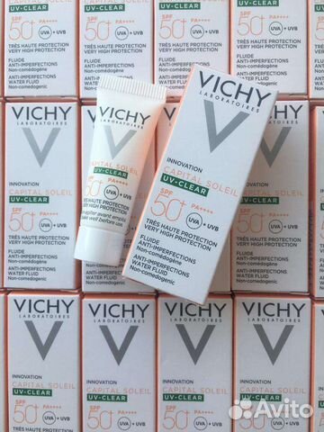 Vichy Флюид для лица солнцезащитный SPF 50+ купить в Омске | Личные ...