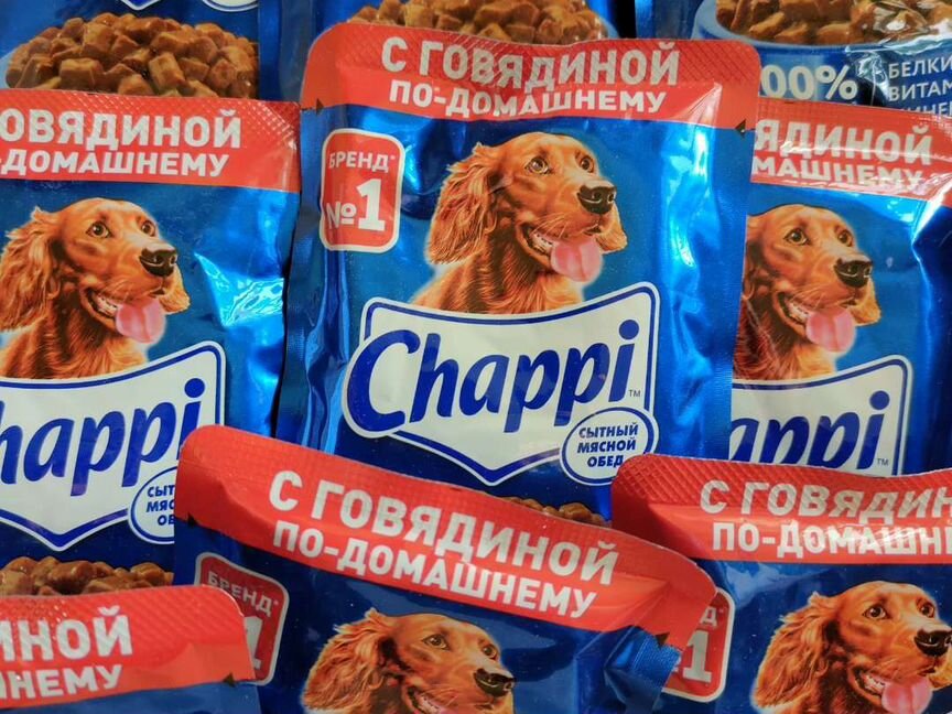 Влажный Корм для собак Chappi (Чаппи)