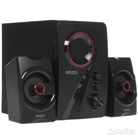 Колонки 2.1 Ginzzu GM-406 купить в Нижнем Новгороде | Электроника | Авито