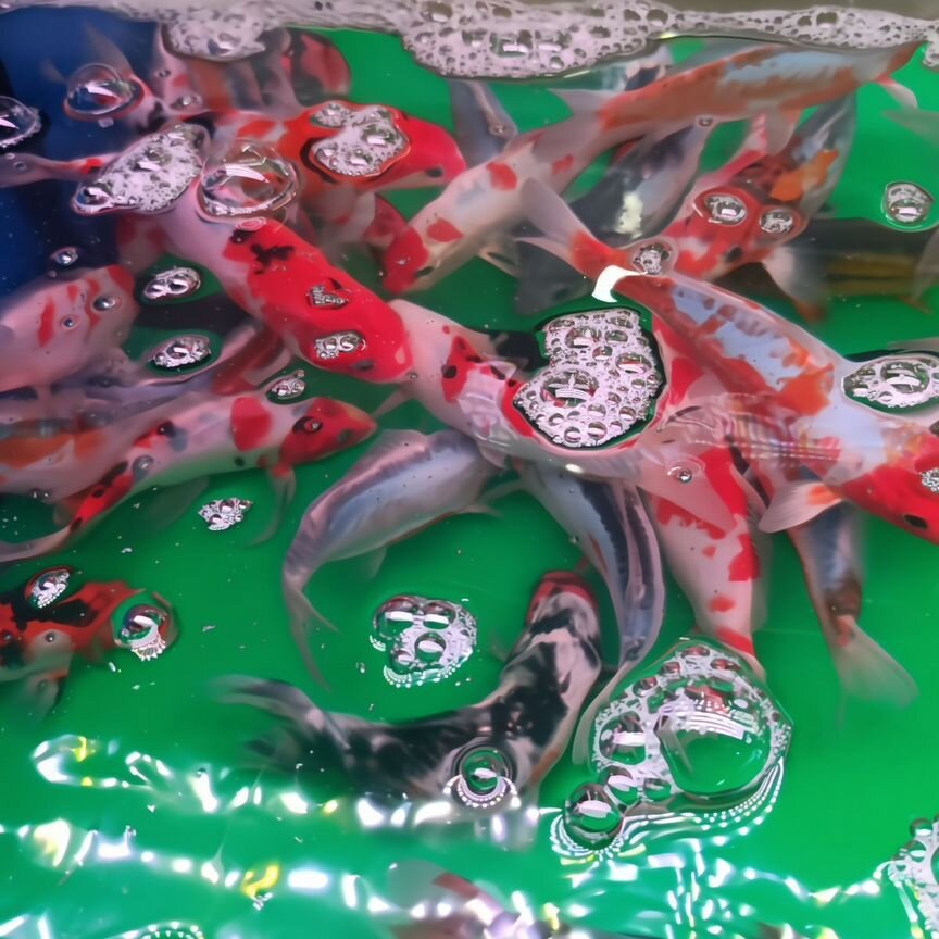 Карпы кои от 20 см