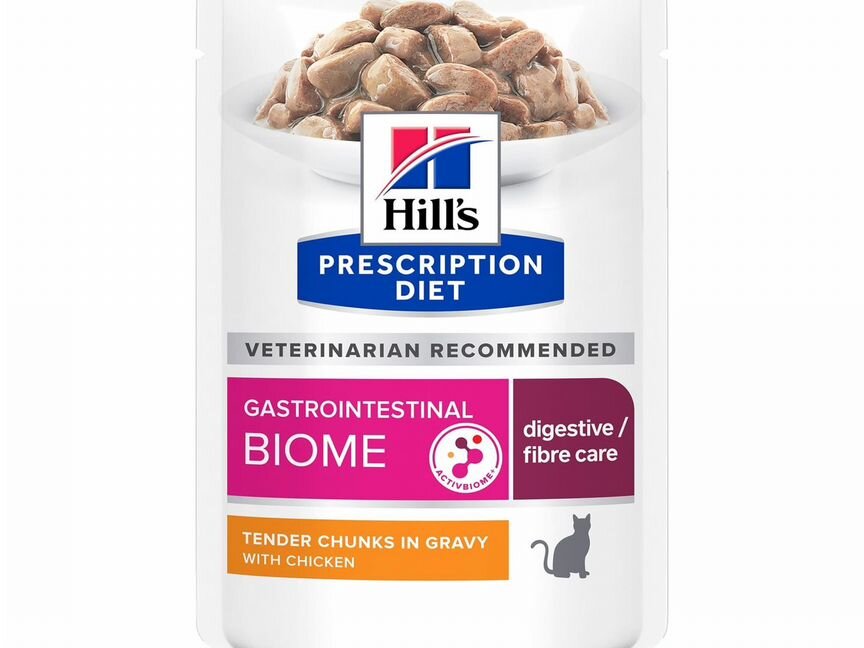 Hill's вет.консервы паучи Biome лечение жкт