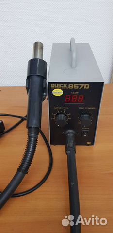 Паяльная станция термовоздушная quick 857d купить в Москве | Товары для ...