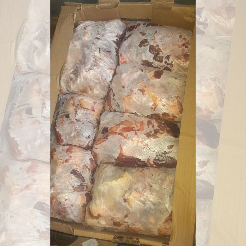 Обрезь говяжья с обвалки Фасованная