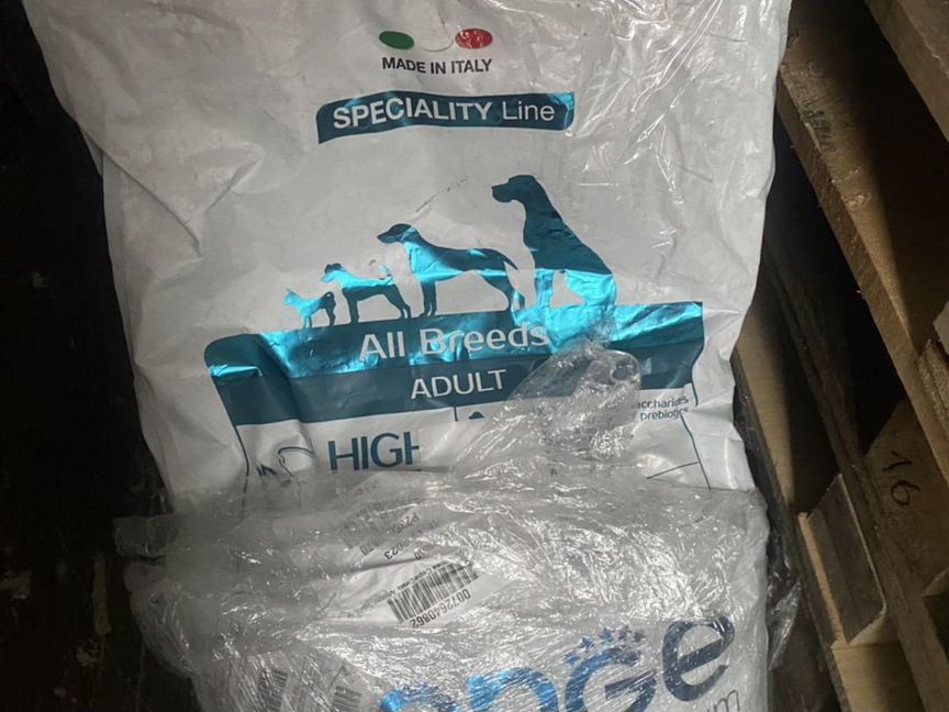 Корм брак упаковки