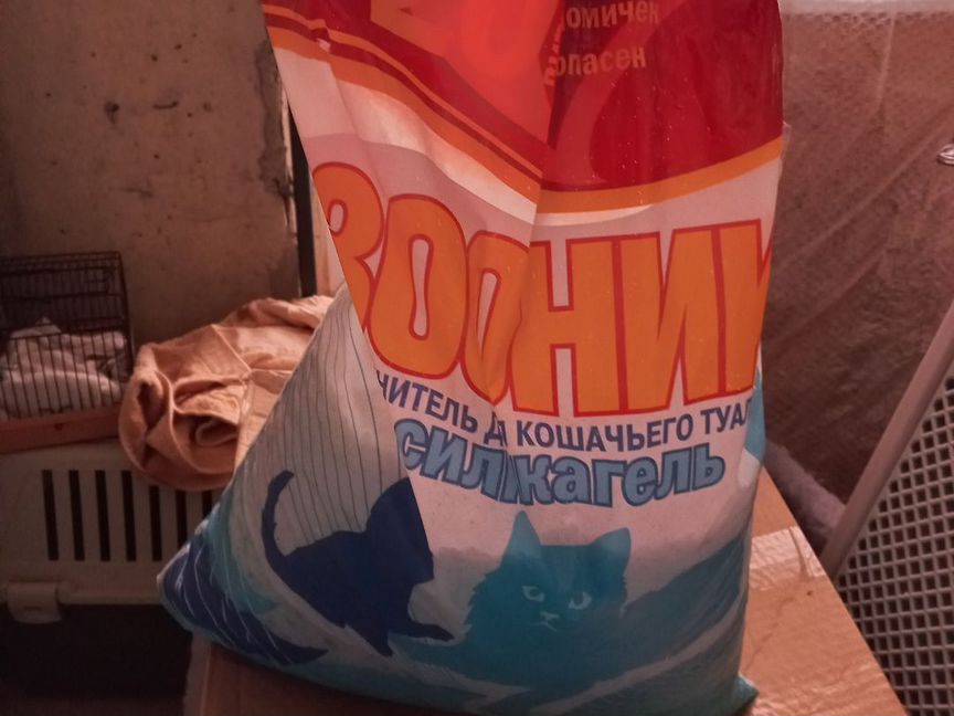 Наполнитель для кошачьего туалета