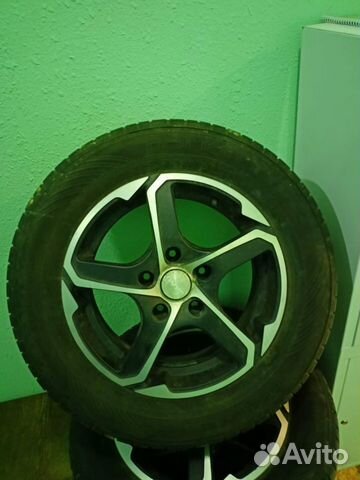 Комплект резина летняя (Nokian Tyres ) + диски (sk купить в Москве | Авито