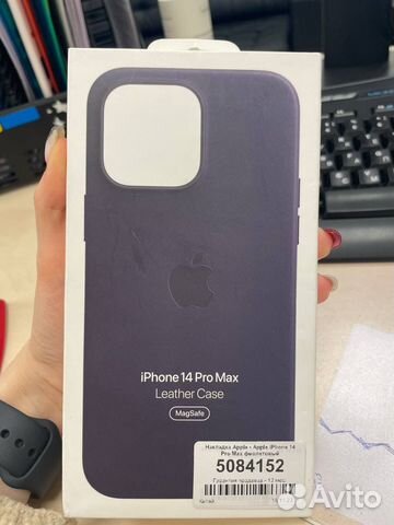 Кожанный чехол iPhone 14 Pro MAX (оригинал) купить в Москве ...