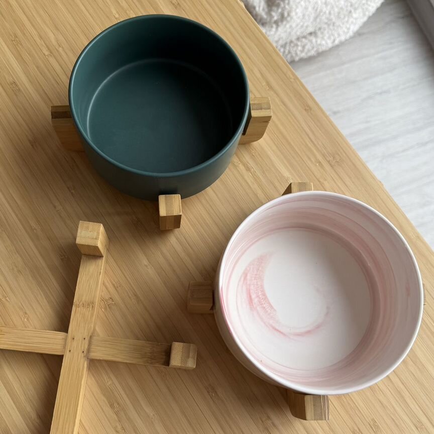 Миски большие для собак на подставке