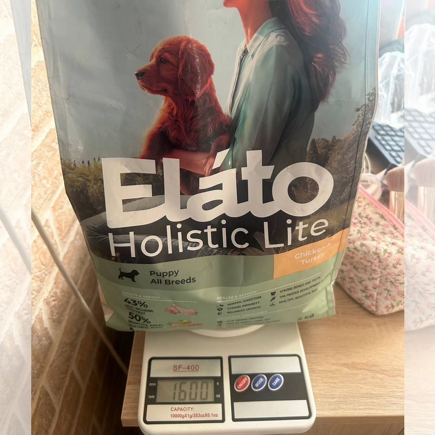 Корм Elato Holistic Lite для щенков 1,6 кг