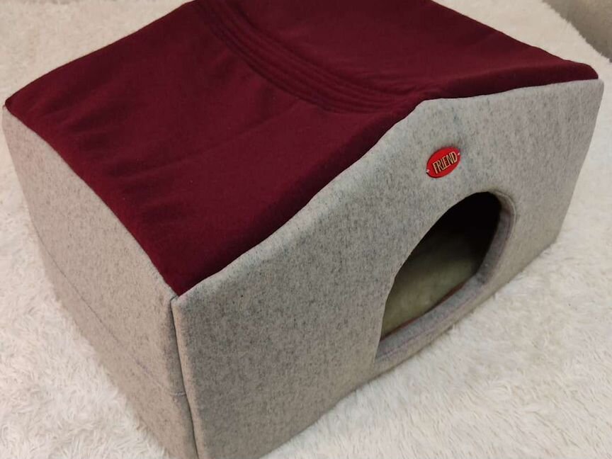 Лежанка домик для животных 3 в1 большой