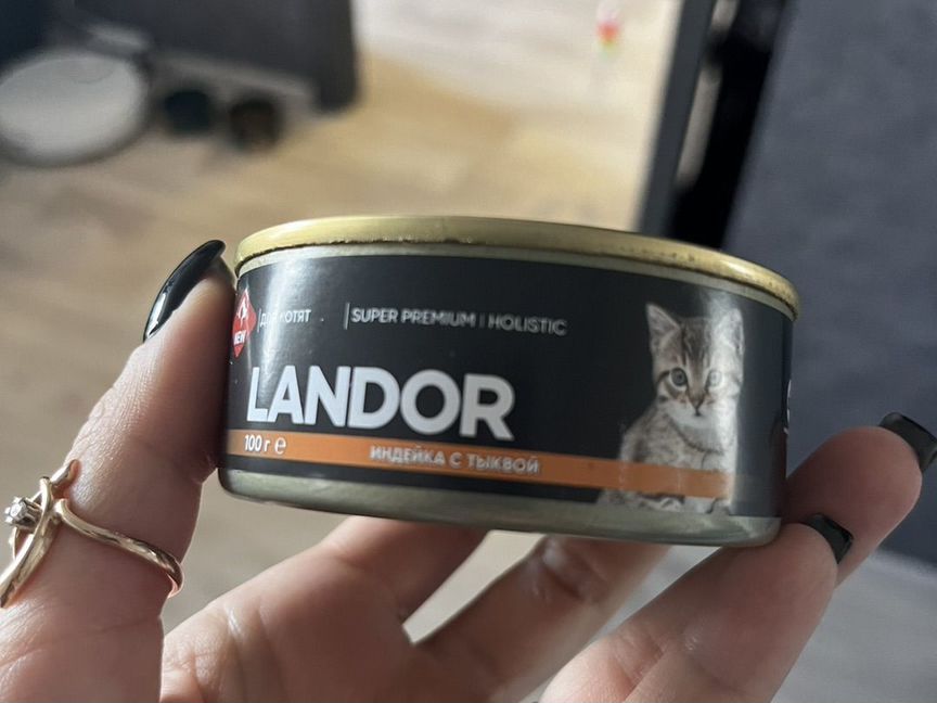 Влажный корм для кошек landor