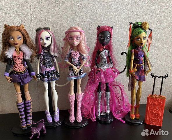 Куклы Monster high купить в Москве с доставкой | Хобби и отдых | Авито