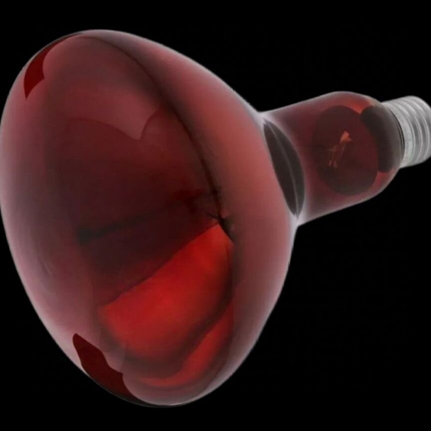 Лампочка 250вт красная для инкубатора