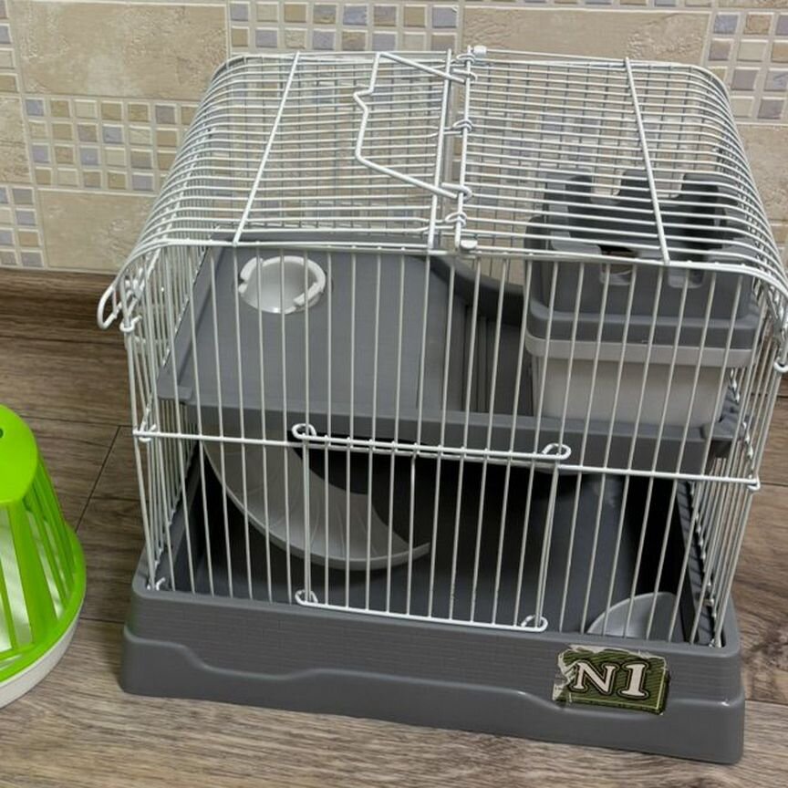 Клетка для хомяка, прогулочный шар, переноска