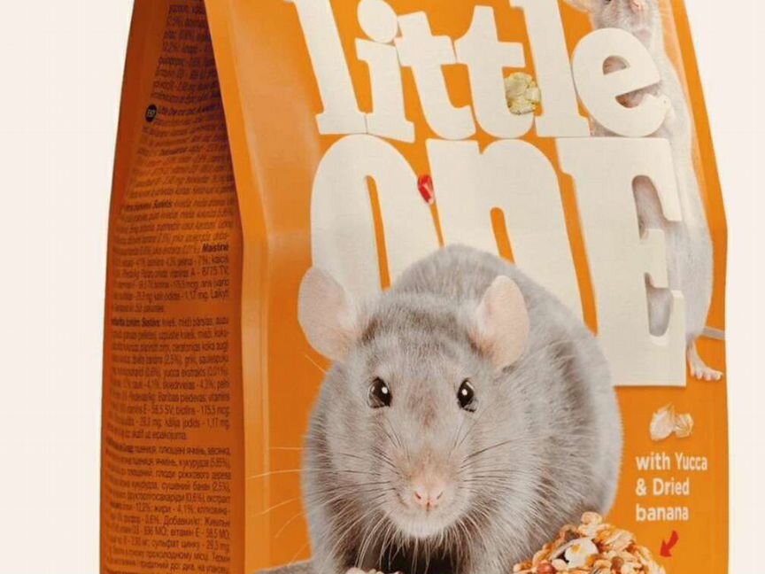 Little One Rats корм для крыс 900 гр
