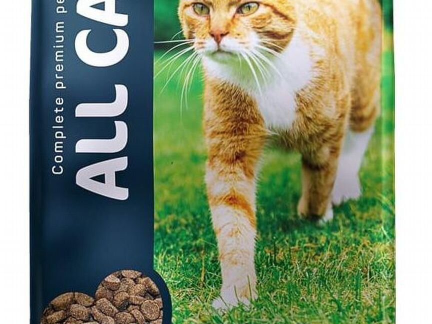 Корм для кошек ALL cats Стерил. Курица 2.4кг