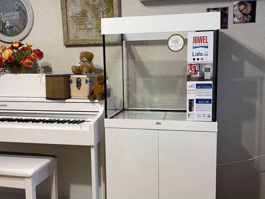 Аквариум juwel 120 с тумбой оригинал