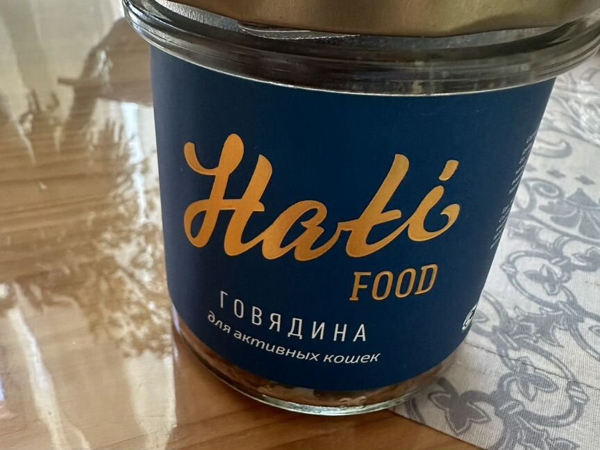 Влажный корм для кошек Hati Food