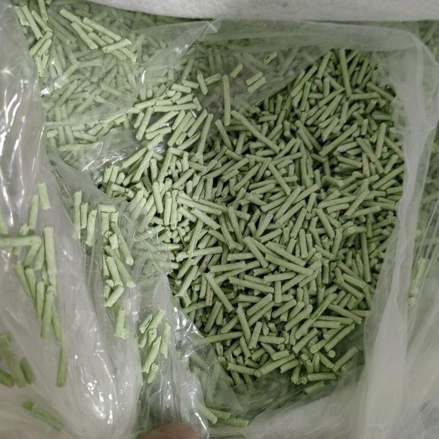 Наполнитель из тофу для кошачьего туалета