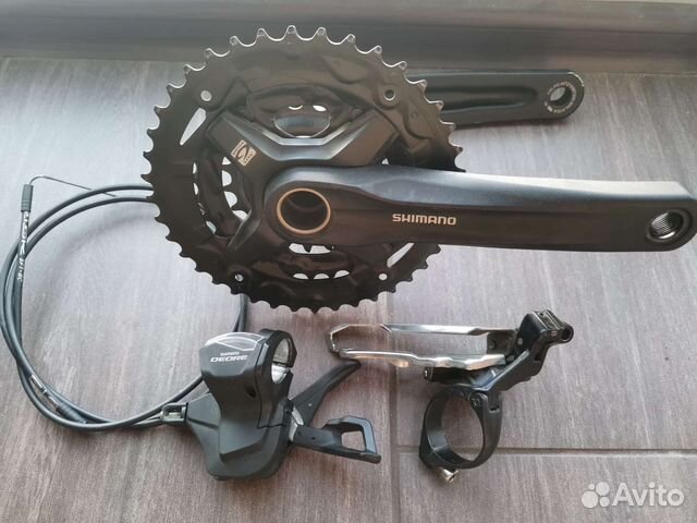 Система шатунов shimano FC MT210,перекл. deore, Б/у купить в Санкт ...