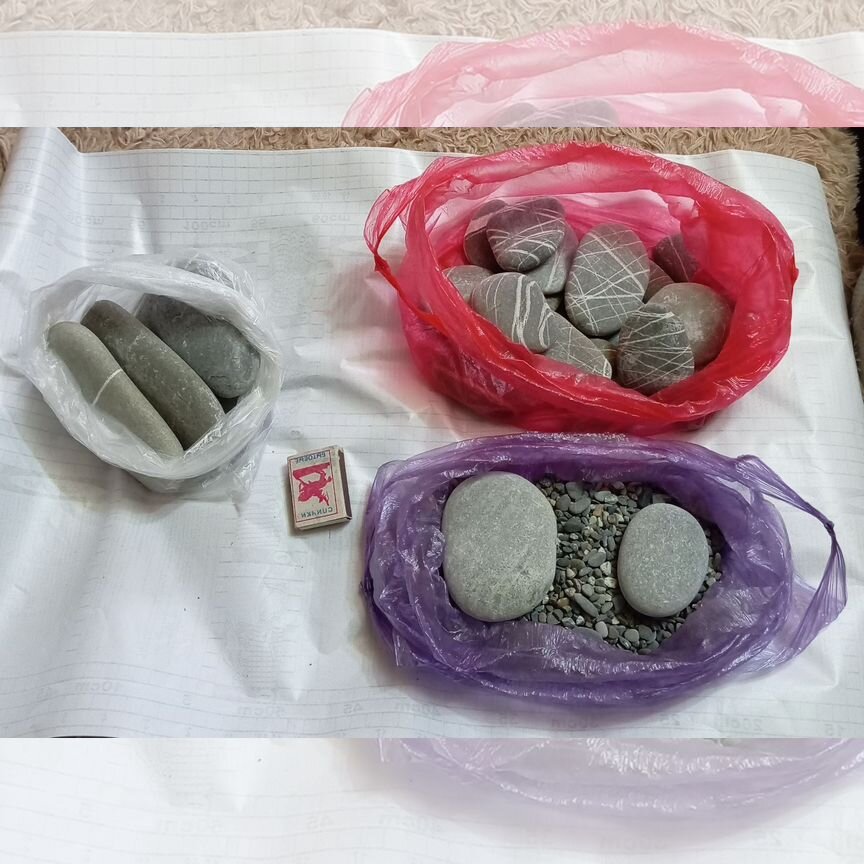 Грунт в аквариум натуральный с чёрного моря