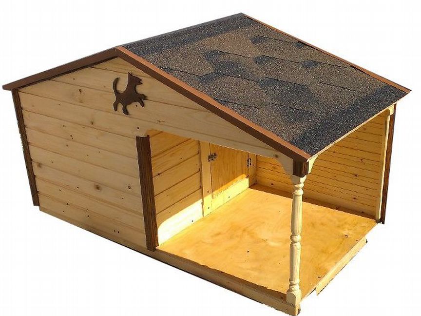 Будка для собаки Dog Style -Terrace-2