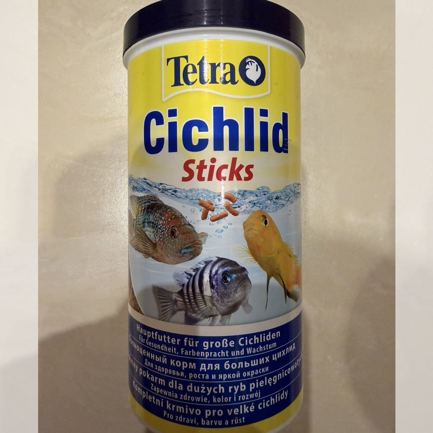 Tetra cichlid sticks корм для рыб