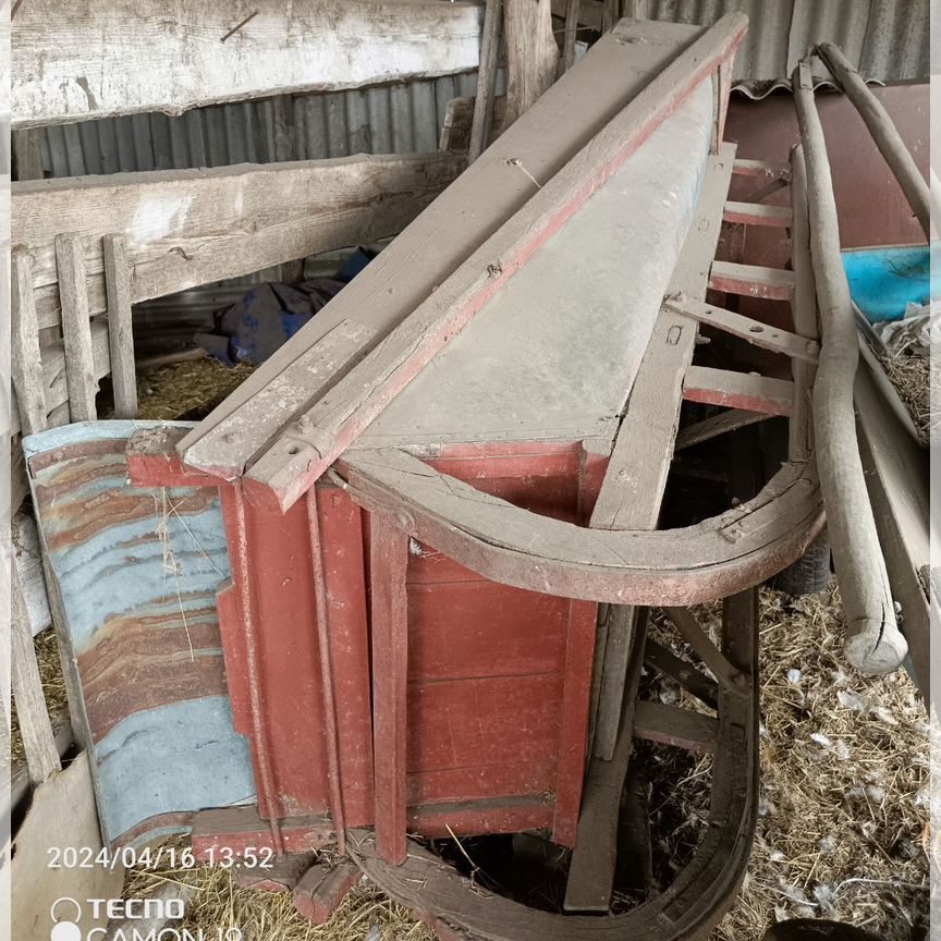 Сани для лошади