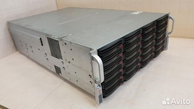 Сервер 4U SuperMicro CSE-847BE/x9drd-EF/2x1280W купить в Москве ...