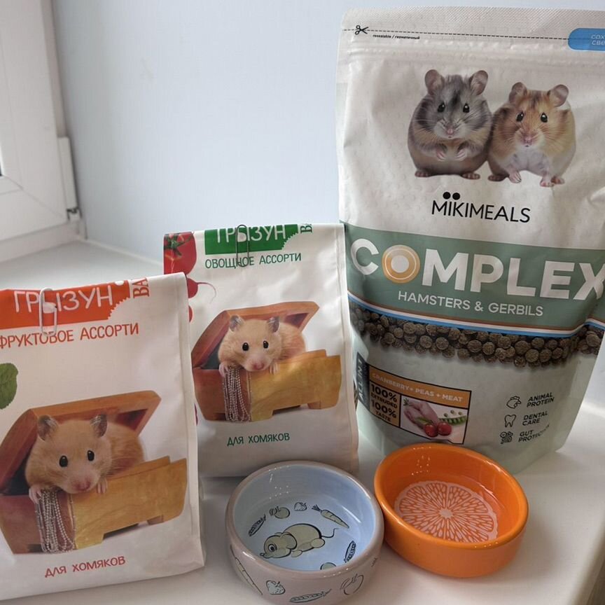 Корм для хомяков