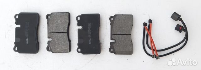 Колодки тормозные передние с датчиком 7L6698151J A купить в Москве ...