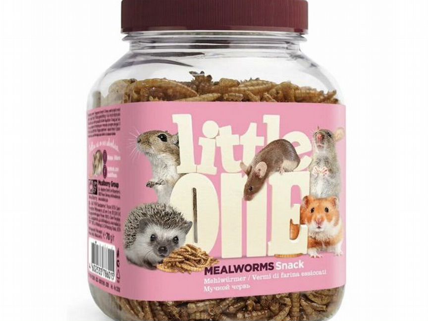 Банка червей для гризунов