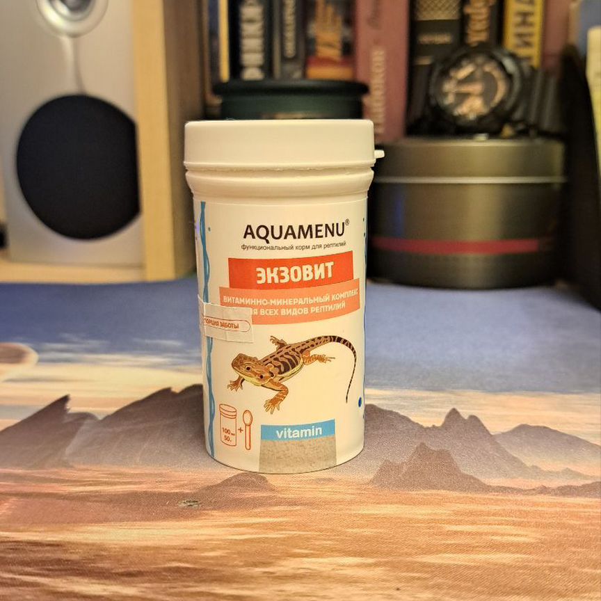 Aqamenu Экзовит. Для рептилий