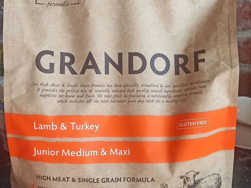 Сухой корм для собак Grandorf junior