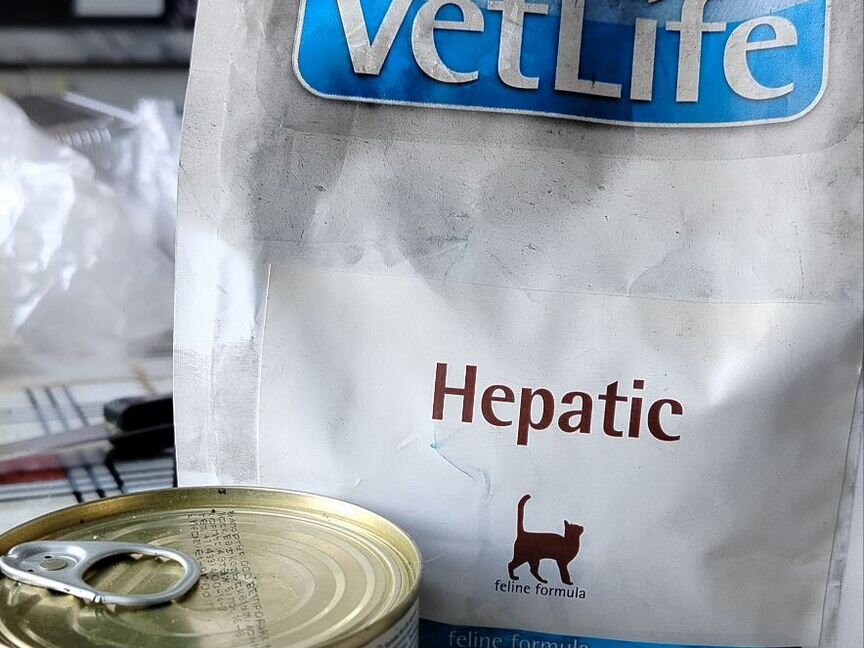 Корм для кошек гепатик