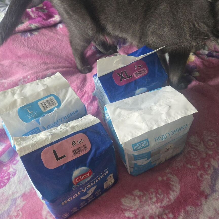 Подгузники для животных