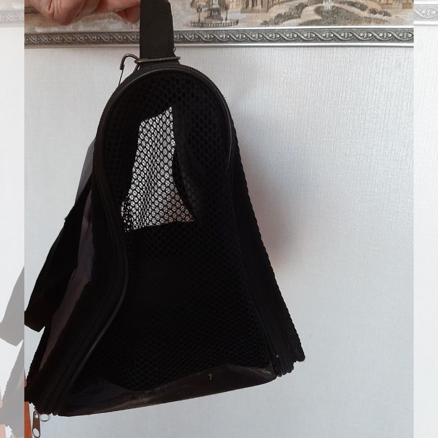 Переноска для кошек бу из материала