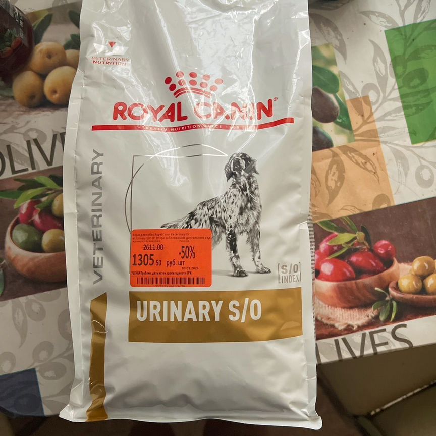 Royal canin urinary s o для собак