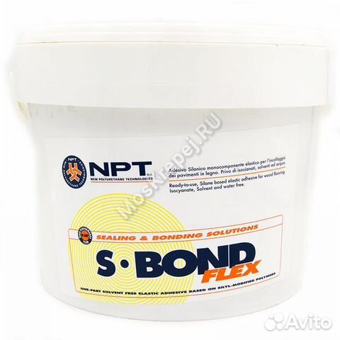 NPT S-bond Flex эластичный однокомпонентный паркет купить в Москве | Товары для дома и дачи | Авито