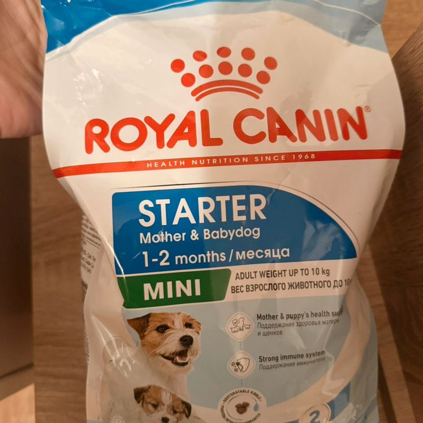 Корм для собак royal canin mini starter