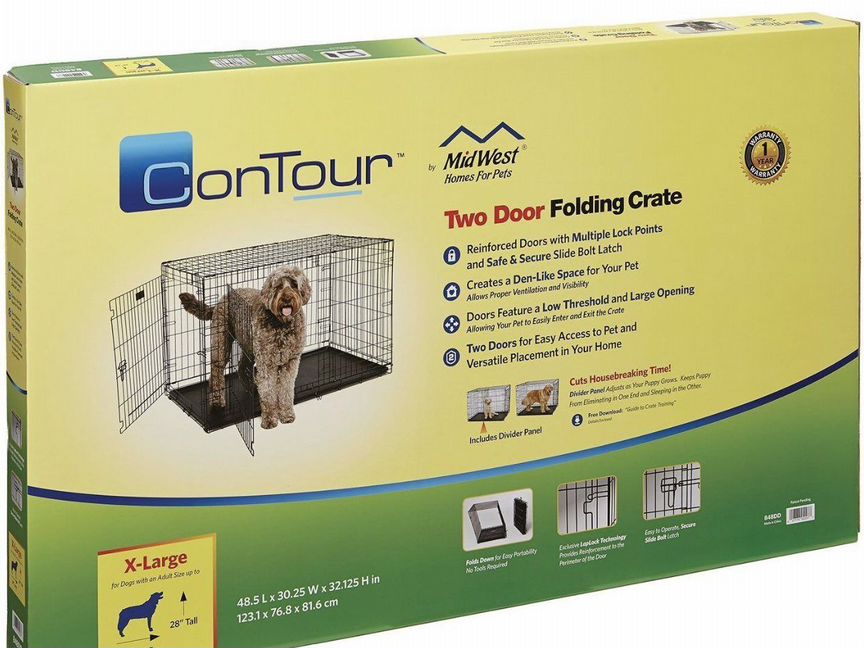 Клетка MidWest Contour 2 двери 123х77х82h см