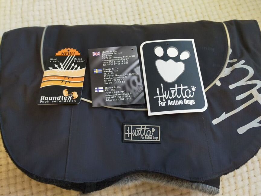 Утепленная накидка для собаки